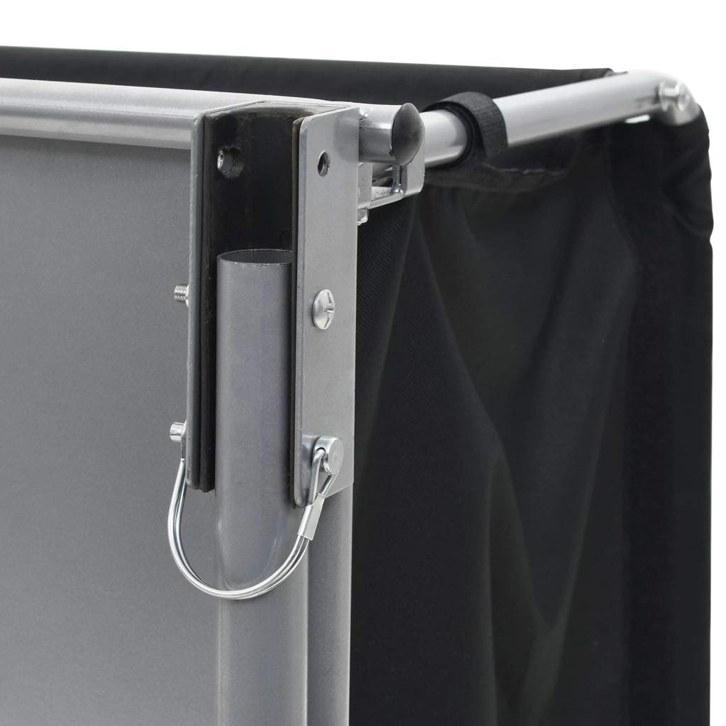 Tidyard Bike Cargo Trailer, Foldable Drawbar, Removable Cargo Compartment, Removable, Weather-Resistant Cover, Hook and Loop Fasteners, Black and Yellow 65 kg