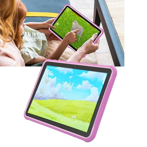 Tablet, 10 Inch HD IPS Screen 2MP 8MP Dual Camera 2GB RAM 32GB ROM Eye Protection WiFi Kids Tablet 100-240V for Entertainment for Android 10 (US Plug)