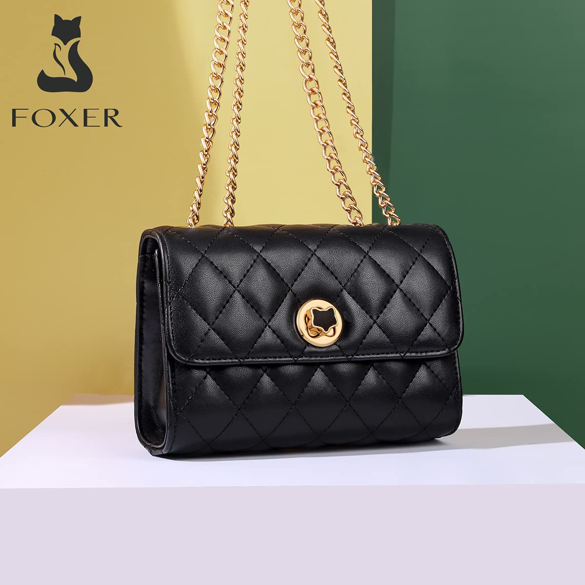 Women Leather Crossbody Satchel Bag Small Tote Shoulder Handbags Quilted Bag (black1)