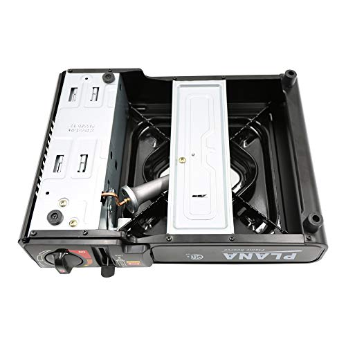 PLANA Butane Gas Stove, Sliver, One Size