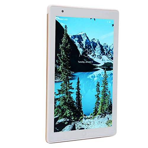 Tablet, 8in Calling Tablet, Octa Core Processor, 2GB RAM, 32GB ROM, 1080P IPS Touch Screen, 2MP & 5MP Camera, Dual SIM Slot, WiFi, Tablet PC (US Plug 100‑240V)