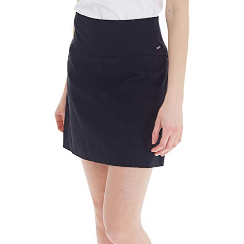 SC&CO Women's Comfortable Stretch Double wraparoand Skort (XXLarge, Black)
