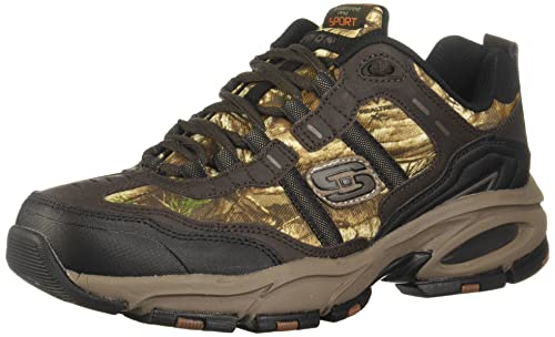 Skechers mens The Beard hiking shoes, Camo, 11 US