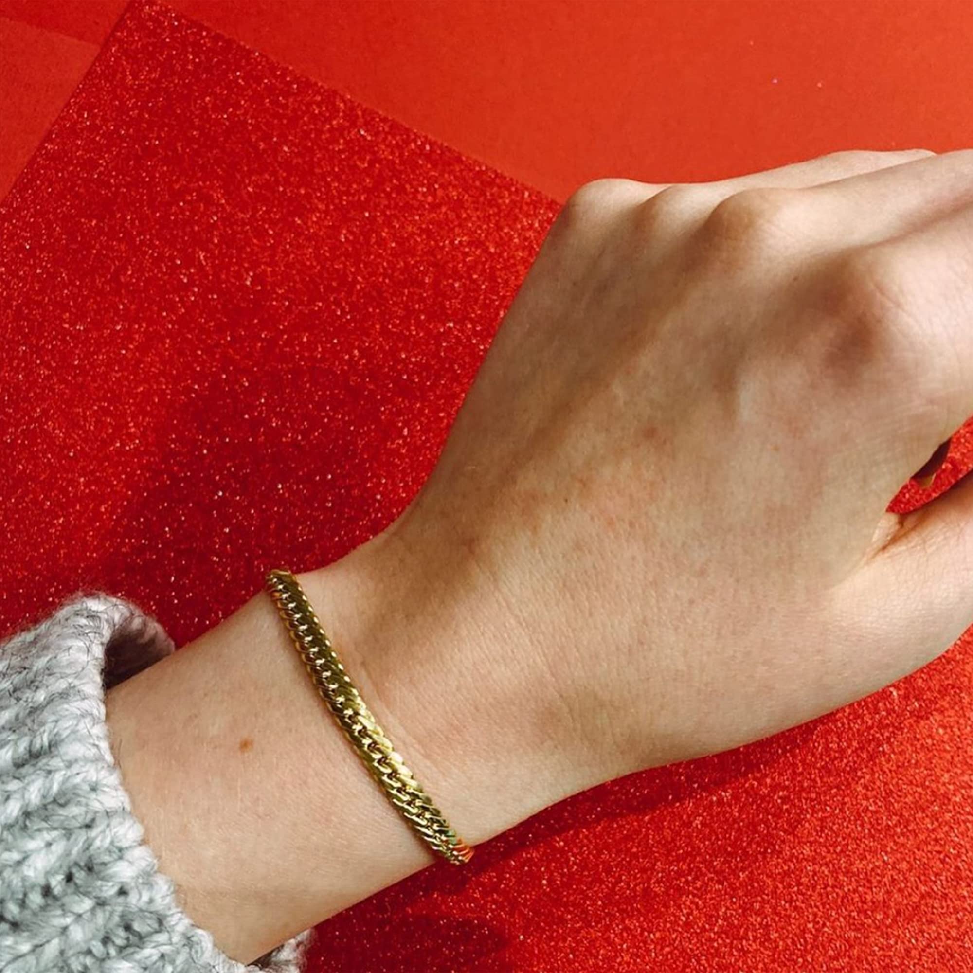 Ross-Simons Italian 14kt Gold Cuban-Link Bracelet