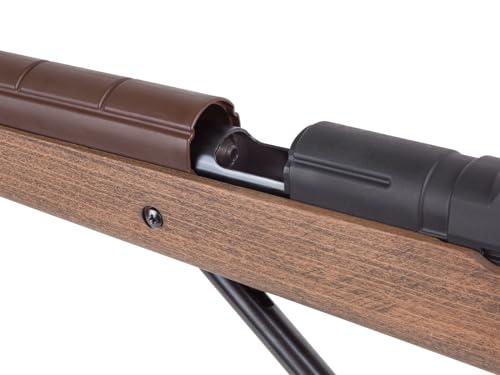 Springfield Armory M1A Underlever Pellet Rifle, Wood Stock air Rifle (.22 Caliber)