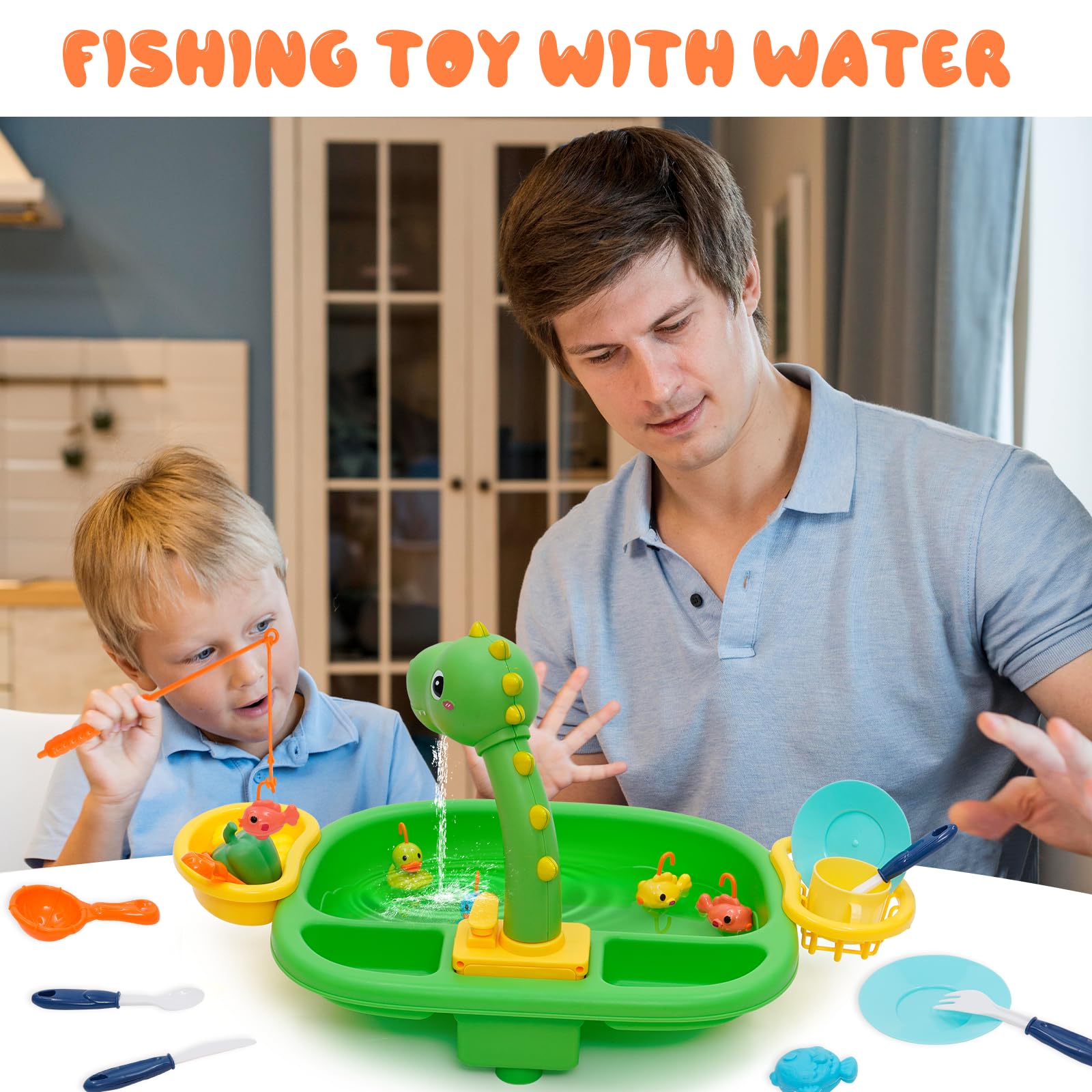 Siairo US-XWCduck Toy Kitchen Set Medium, Small