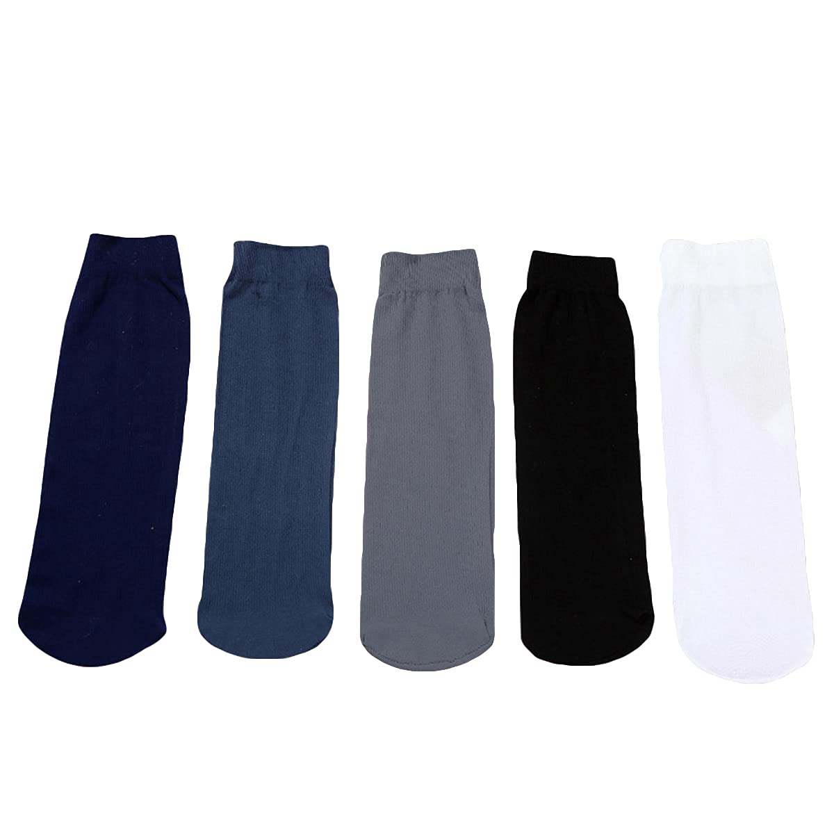 Tabpole mens 10 Pairs Try on Sanitary Disposable Thin Sox Low Cut Sports Tab Men's Socks, Light Grey, Medium
