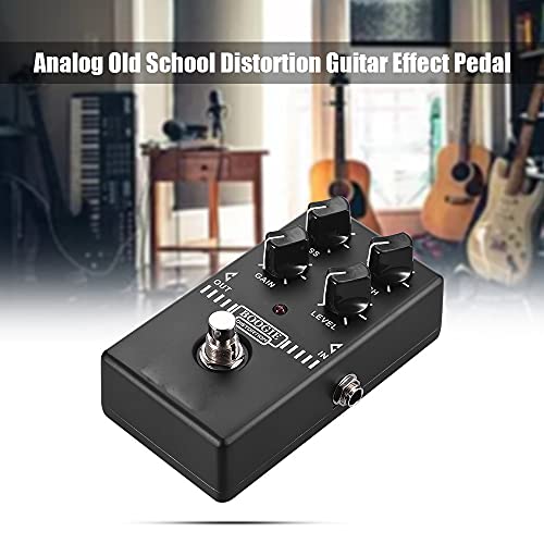 WYFDP Guitar Effect Pedal Analog Distortion Full Metal Shell Guitar Pedal True Bypass Guitar Accessories