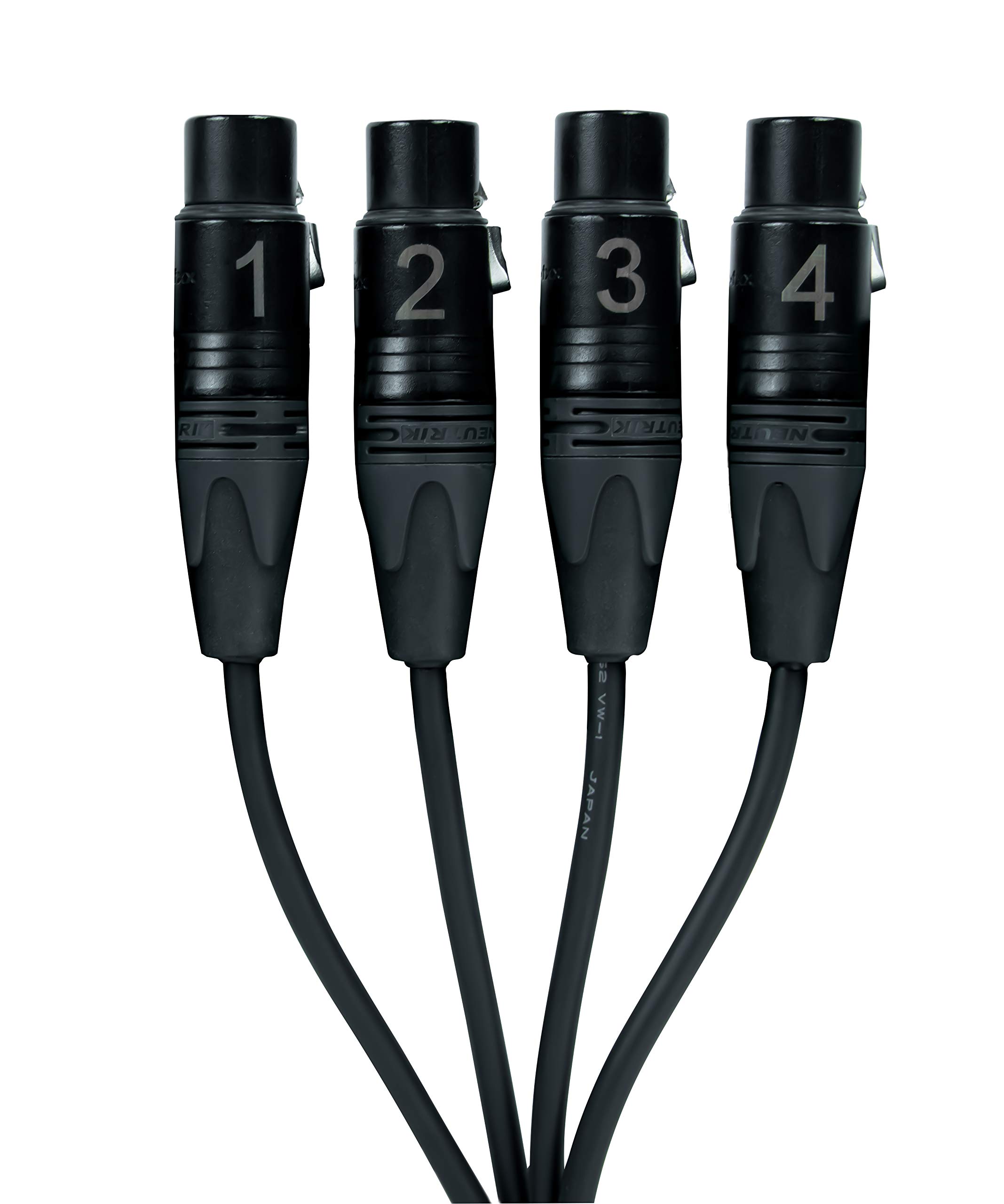 Sound Tools CAT Tails FX - Female XLR Breakout 4 Lines of XLR Analog Audio, AES3, DMX or COM