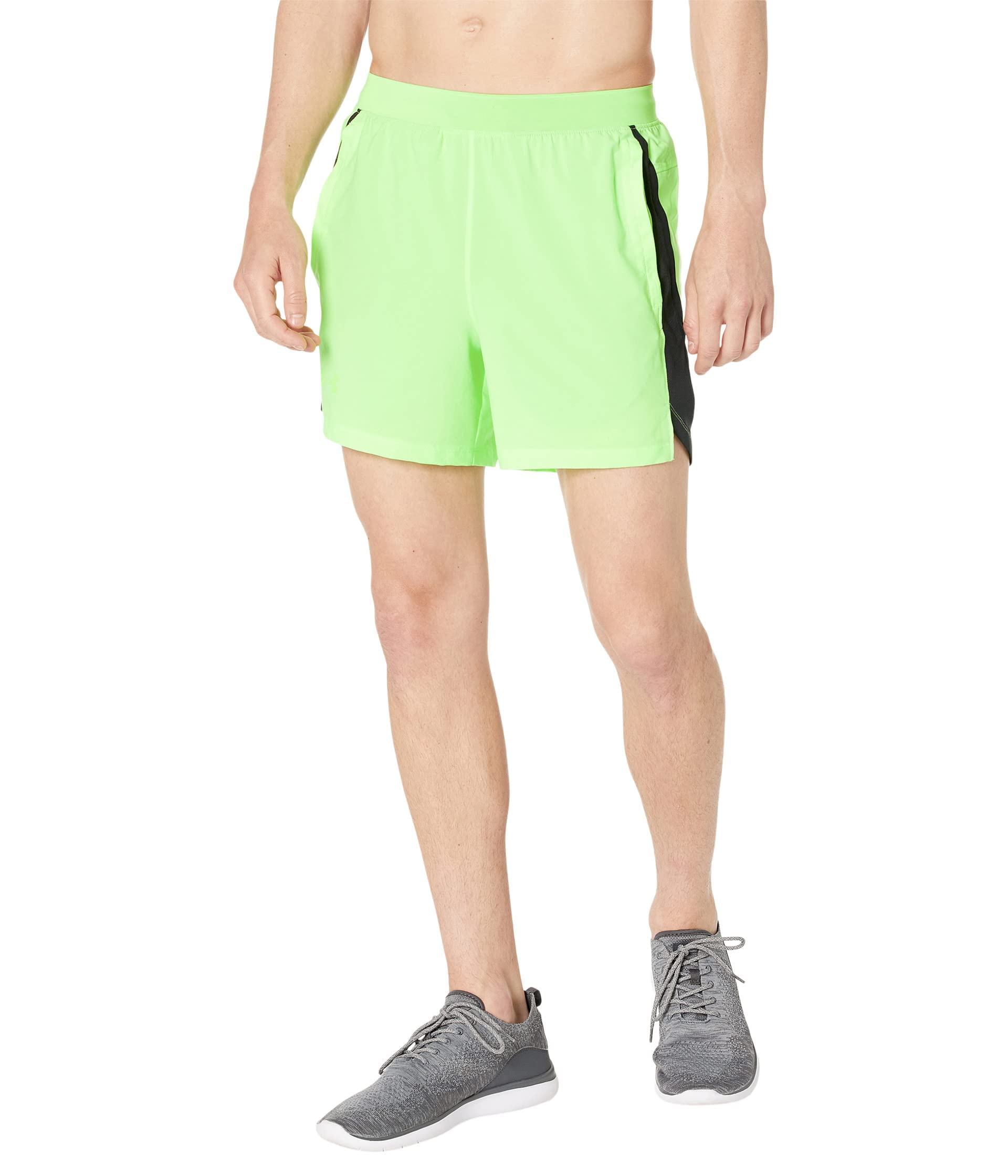 Under Armour Men's Launch 5-inch Shorts, Quirky Lime (752)/Green, Medium