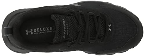 Under Armour Men's Charged Assert 9 6E, (002) Black/Black/Black, 9.5