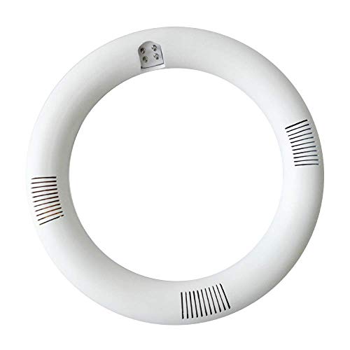 T9 LED Circline Light Bulb, 8 Inch 1600LM LED Circular Light, 13W Clear Cover 4000K Soft White Replacement for FC8T9 22-Watt Fluorescent Circular Bulb(FC8T9), Ballast Bypass Required
