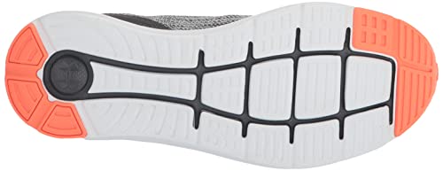 Under Armour Men's Charged Impulse 2 Knit, Mod Gray/Blaze Orange, 10.5 Medium US