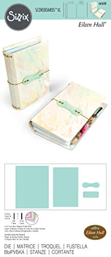 Sizzix ScoreBoards XL Die Pocket Notebook by Eileen Hull, Multicolor