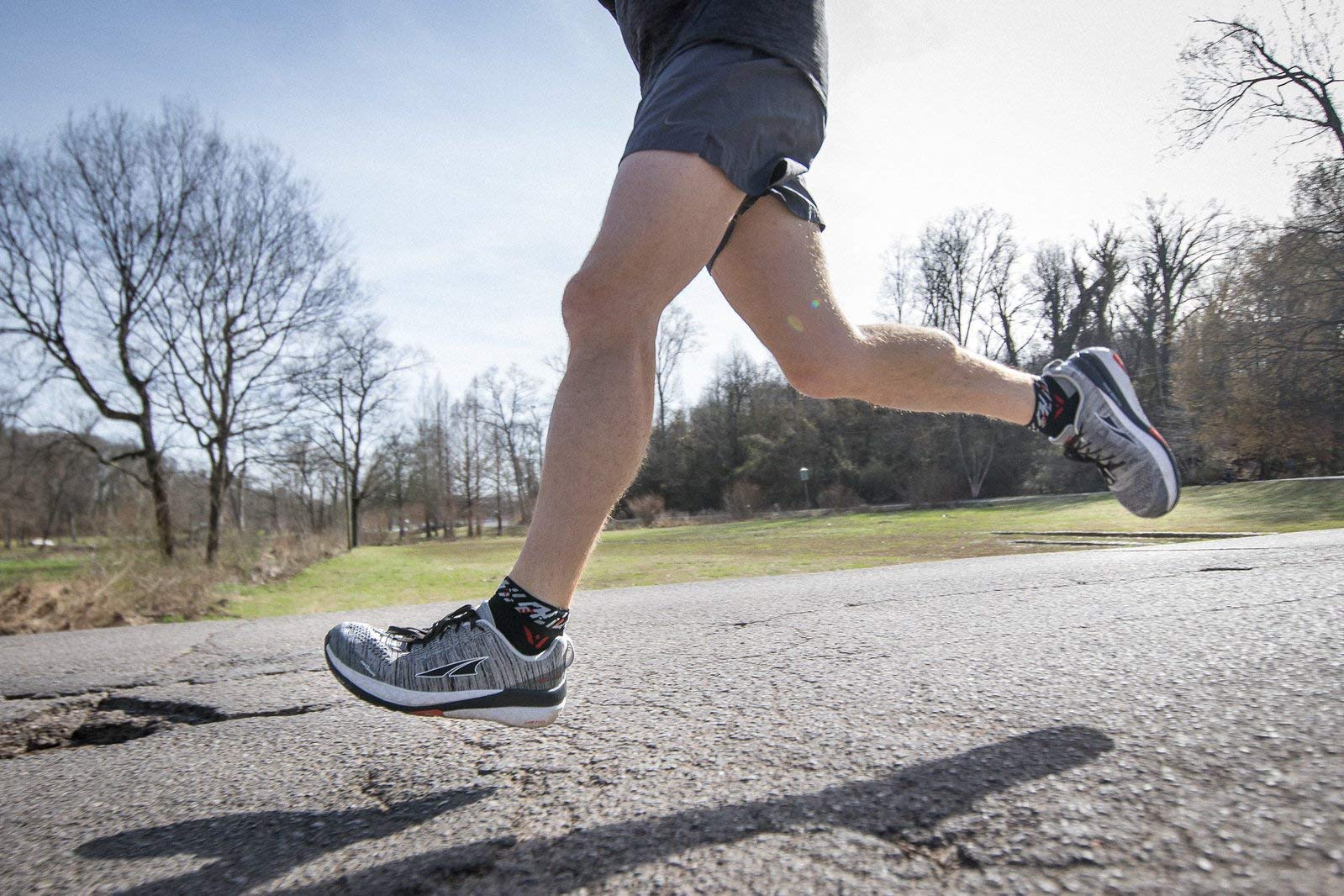 Swiftwick- VISION ONE Tribute | Cycling & Running Socks | Wicking, All Day Comfort, Cushioned Ankle Socks | USA, Small/Medium
