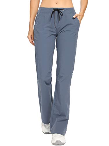 Toomett Women's Golf Pants Athletic Tights Boot Cut Casual Work Pant,2064,Blue,US 2