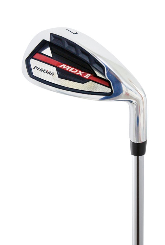 Precise Teenager Complete Golf Set Includes Titanium Driver, S.S. Fairway, S.S. Hybrid, S.S. 7-PW Irons, Putter, Stand Bag, 3 H/C's Teen Ages 13-16 Right Hand & Left Hand Available! (Left Hand)