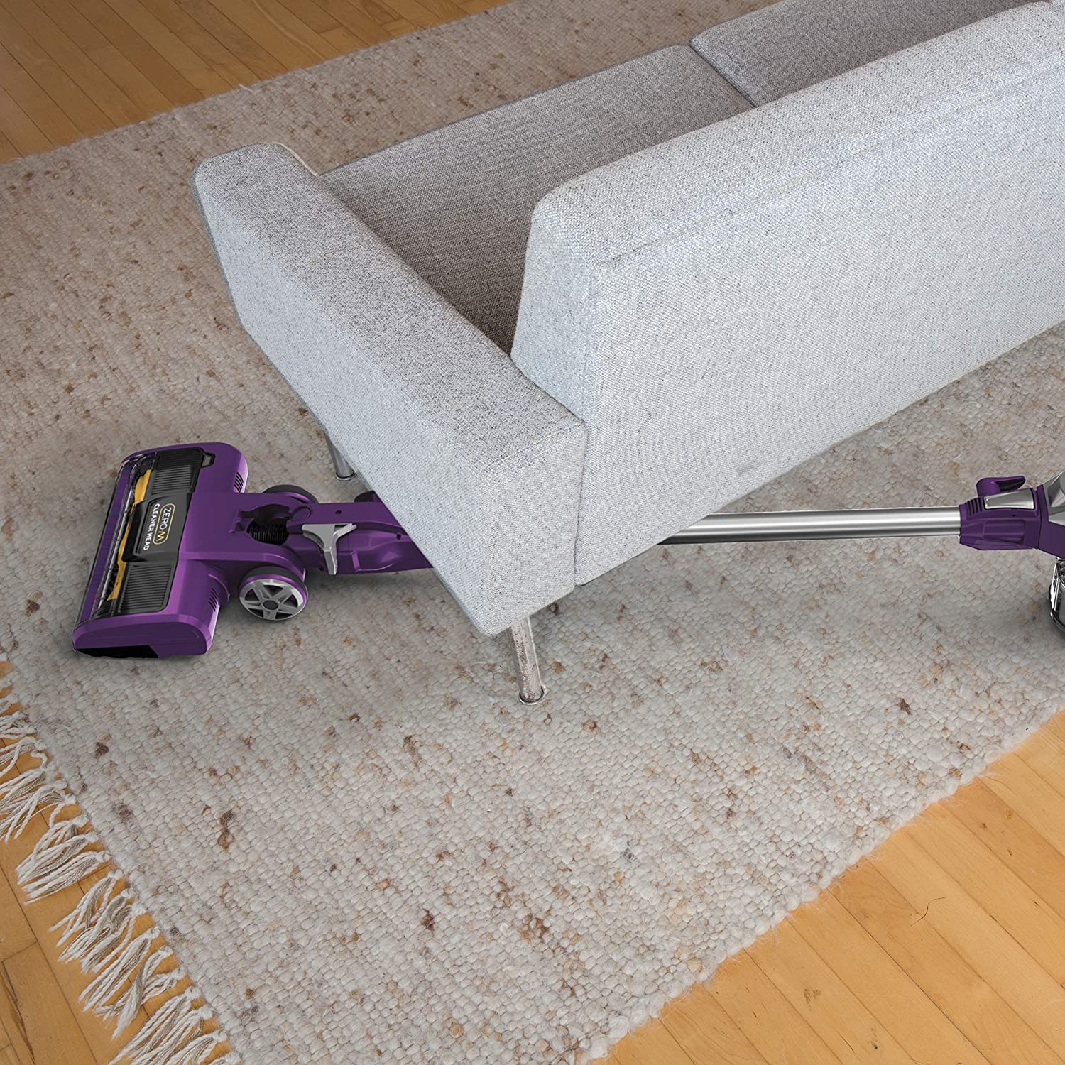 Shark Rocket Corded Ultra-Light Vacuum with Zero-M Anti-Hair Wrap Technology, XL Dust Cup, Hand Vacuum Mode, & Swivel Steering (ZS351), Plum Purple (Renewed)
