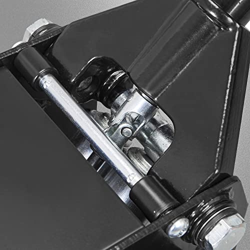 Torin ATZ830026XB Hydraulic Ultra Low Profile Heavy Duty Steel Service/Floor Jack with Dual Piston Quick Lift Pump, 3 Ton (6,000 lb) Capacity, Black