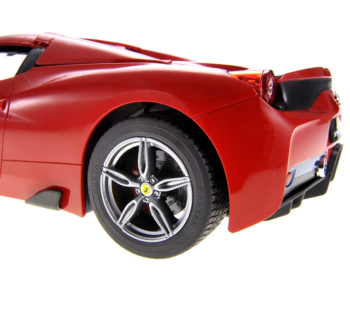 PowerTRC 1:14 Remote Conrol Ferrari 458 Speciale with Functional Convertible Top | RC Electric Hobby Racing Car for Boys, Girls & Adults (Red)