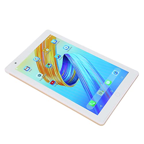 Tablet, 8in Calling Tablet, Octa Core Processor, 2GB RAM, 32GB ROM, 1080P IPS Touch Screen, 2MP & 5MP Camera, Dual SIM Slot, WiFi, Tablet PC (US Plug 100‑240V)