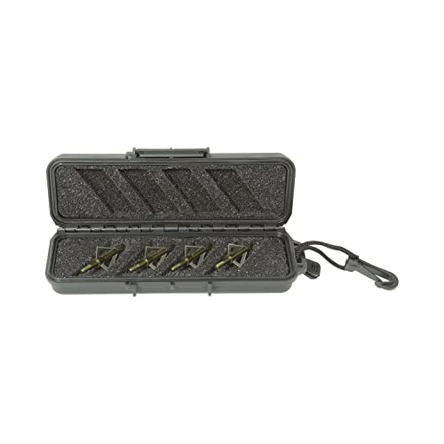 SKB Cases iSeries Hard Exterior Waterproof Watertight Arrow Broadhead Utility Case for Outdoor Camping, Fishing, and Hunting, Black