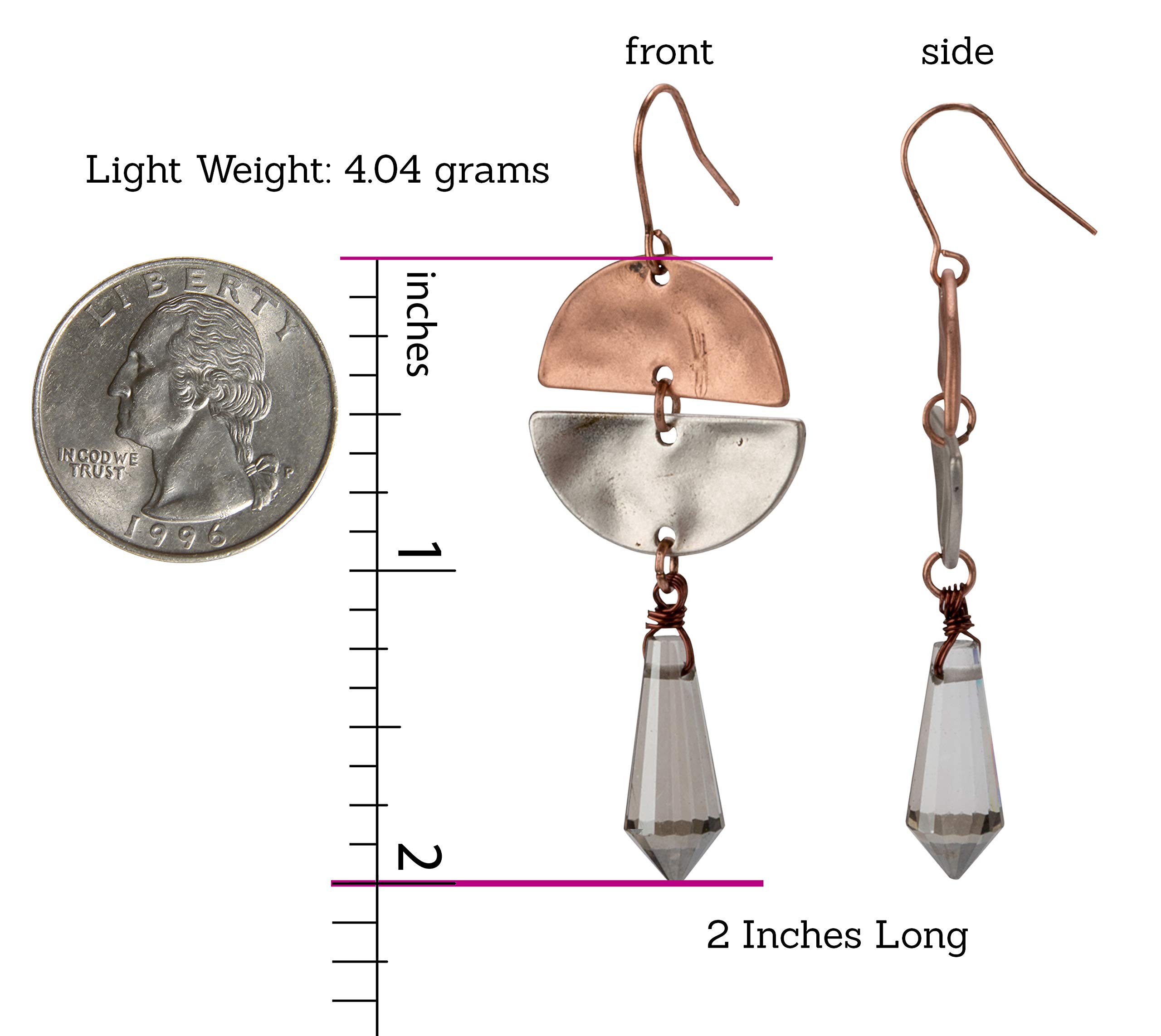 SPUNKYsoul 3 Pack Boho Fashion Country Vintage Statement Earrings for Women