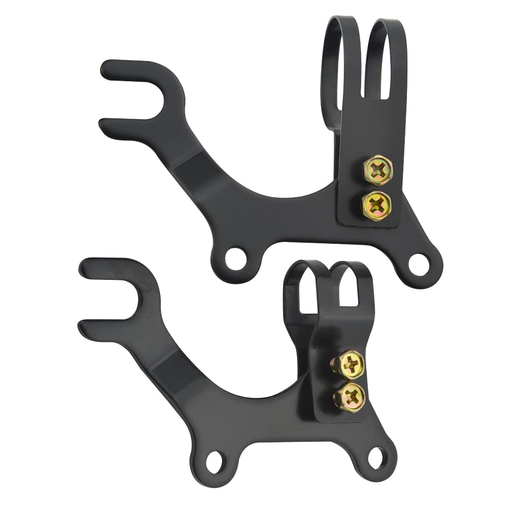 XINMEIWEN 2Pack 22mm and 31.8mm Brake Bracket Adapter Adjustable Bike Mounting Holder Disc Brake Bracket Frame Adapter Bicycle Components (160mm)