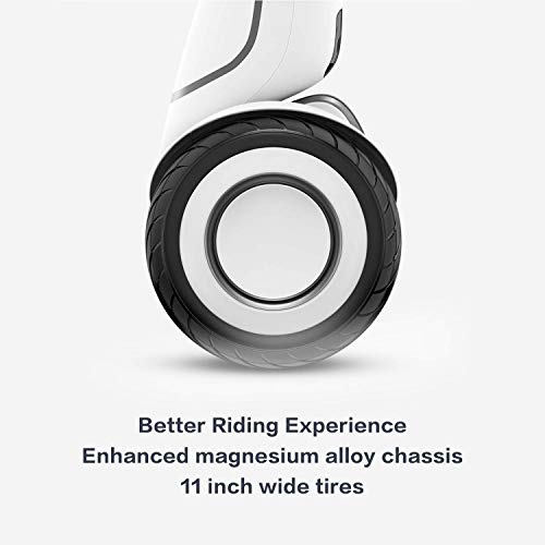 Segway Ninebot S Plus Smart Self Balancing Transporter - Pro Hoverboard for Adults & Kids Gift - Intelligent Following Robot - UL 2272 Certified, White