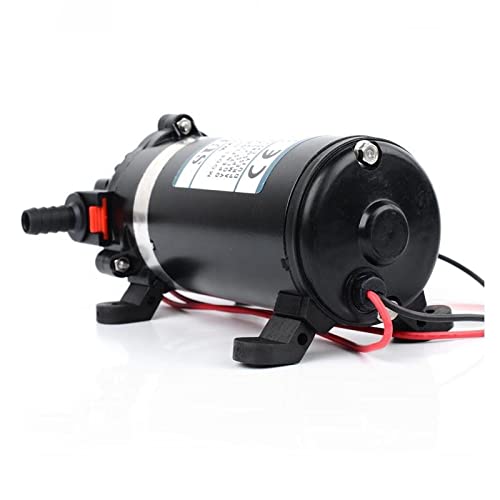 XuuSHA Hand Bilge Pump DP-60 12v 24v Water Pump Booster Electric High Pressure Diaphragm Submersible Pump Bilge Pump Bilge Pump Automatic (Voltage : 12V)