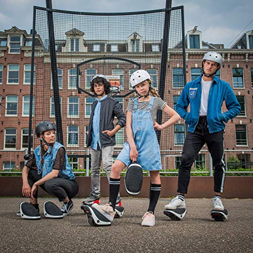 Segway-Ninebot Drift W1, Electric Roller Skates Hovershoes, Two Wheels self Balancing Scooter with RGB LED, Rollerblades for Kids and Adults