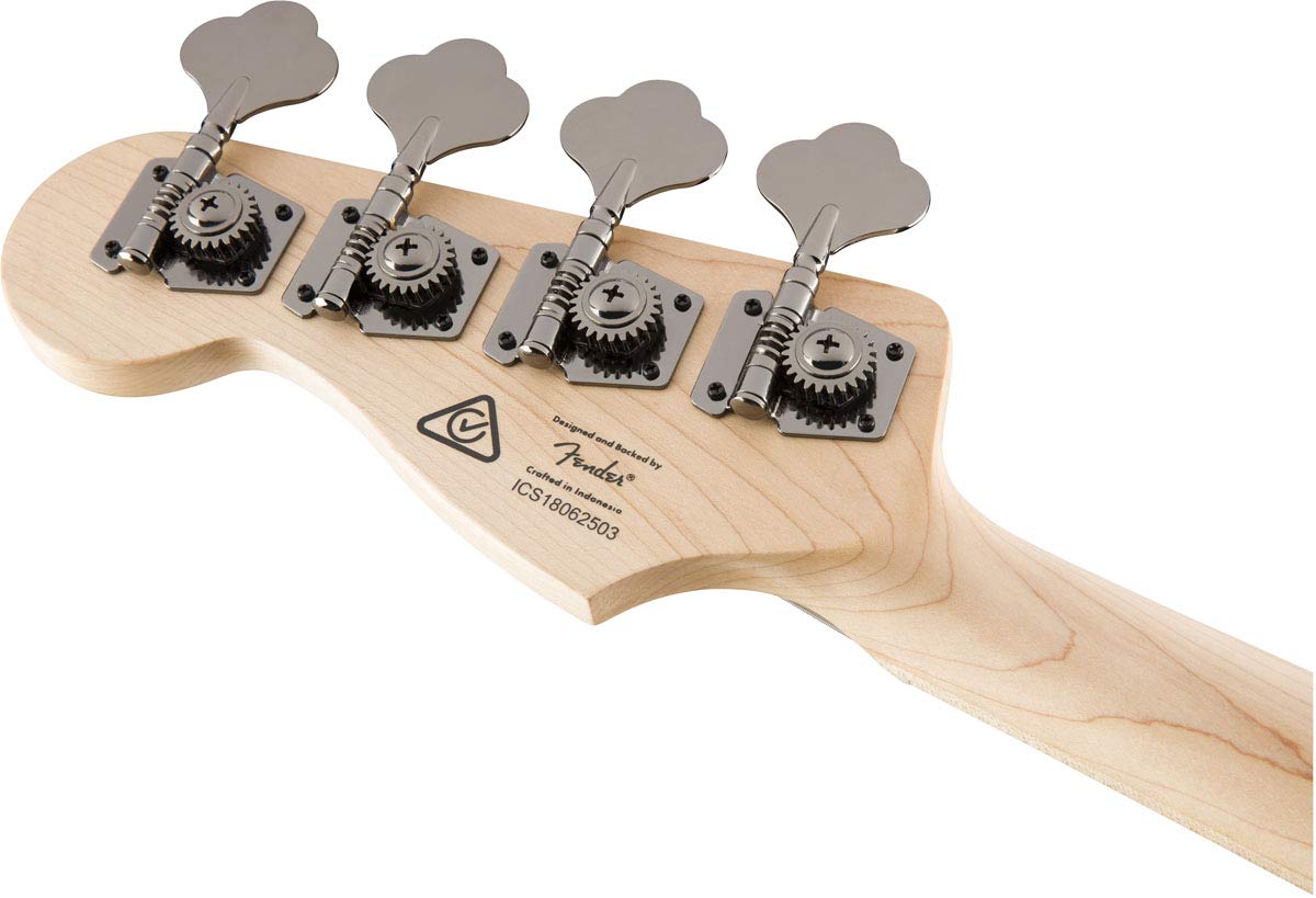 Squier Contemporary Jazz Bass, Flat White, Maple Fingerboard
