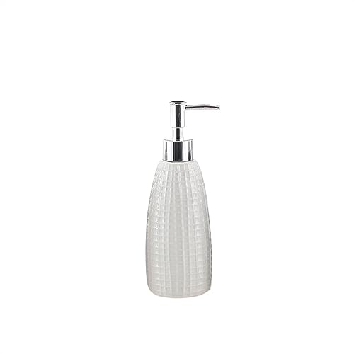 Soap Dispenser Corn Shape Soap Dispenser for Lotion Shampoo Massage Essential Oil Ceramic Soap Pump for Kitchen Bathroom Office Soap Bottle (400ml/) 13.52oz Soap Pump Bottles