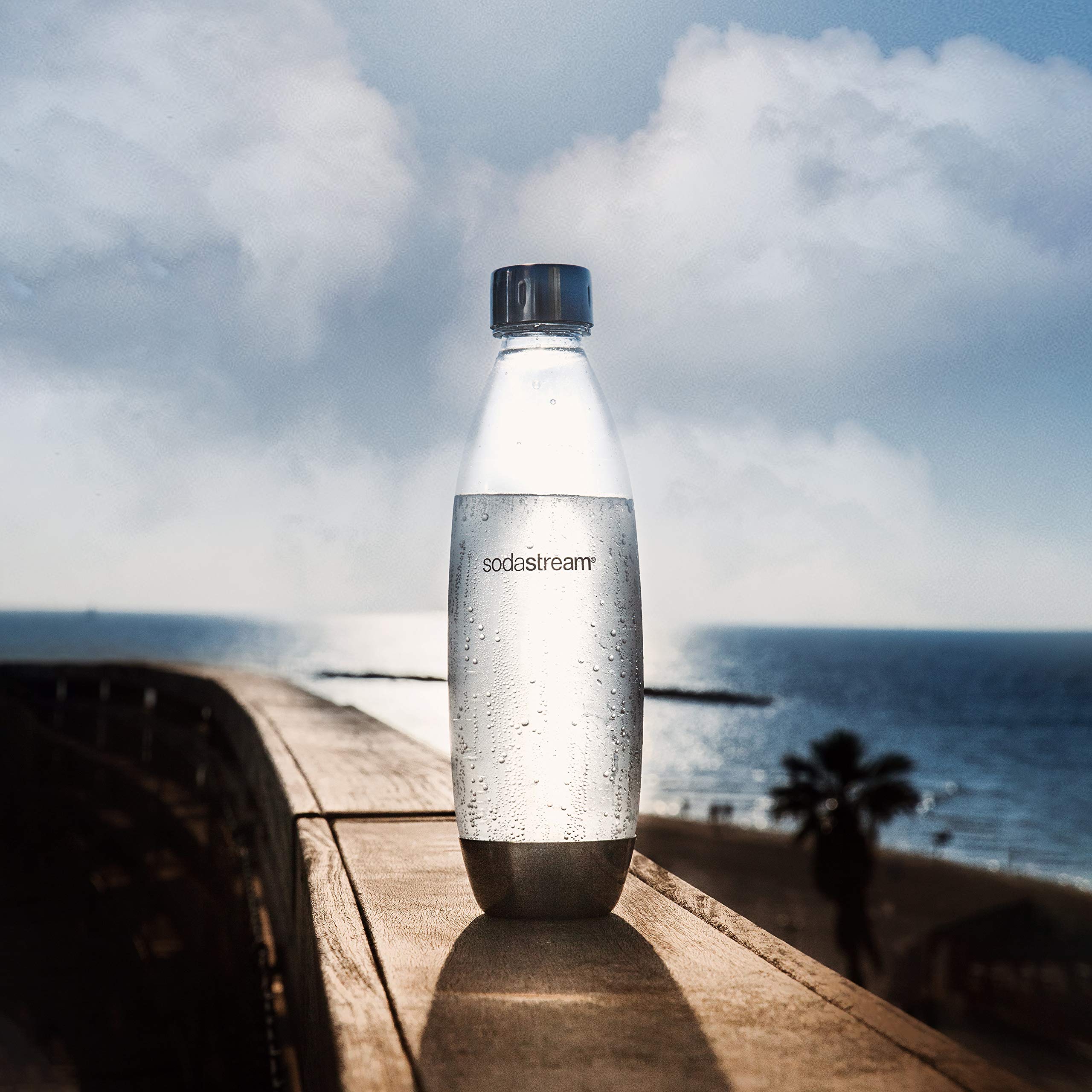 SodaStream 1L Metal Doodle Carbonating Bottle,, 1 count