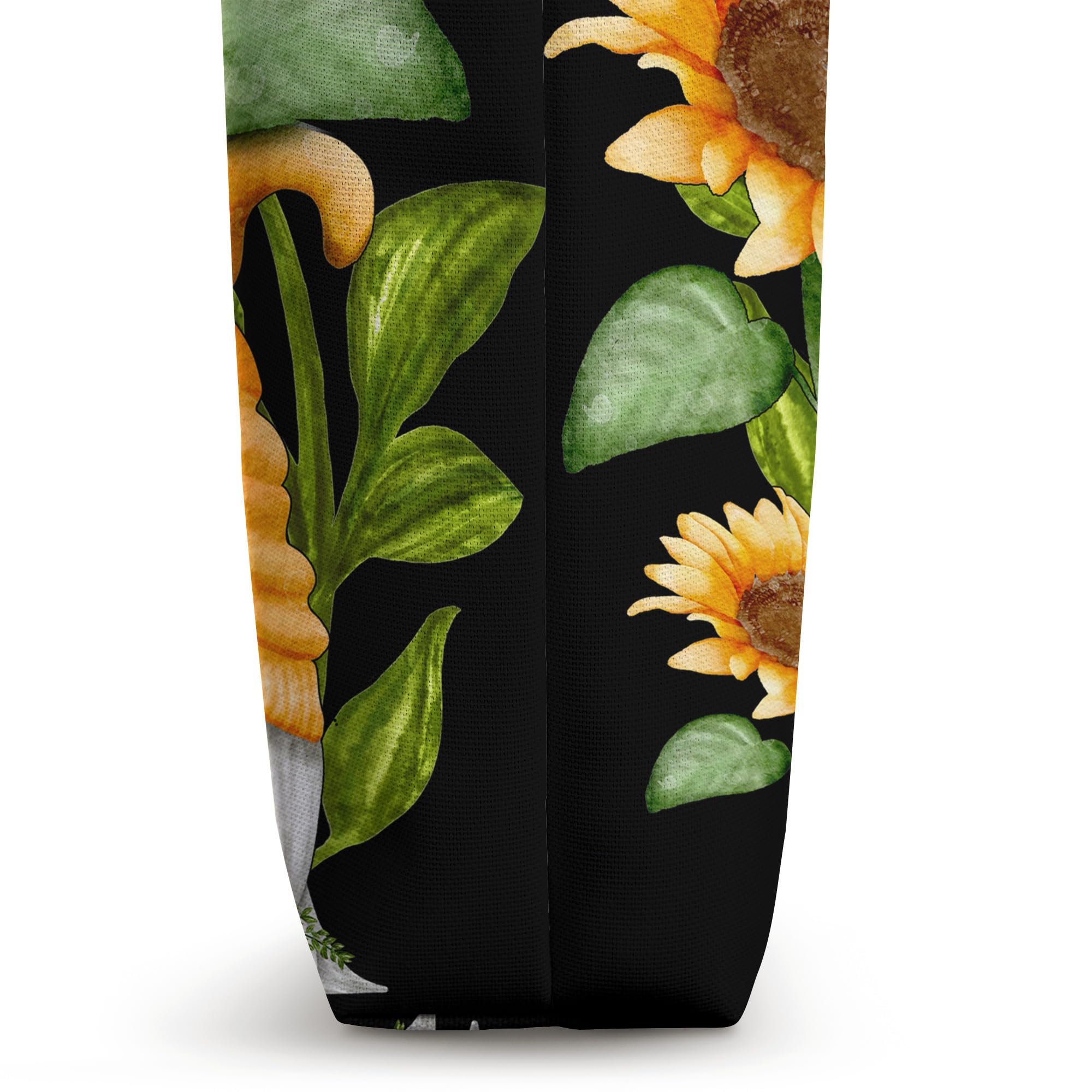 Unique Sunflower Gnome For Women Men And Hippies Floral Tote Bag
