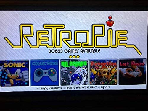 TAPDRA RetroPie SD Card 400GB for Raspberry Pi 3 B+ with 30000+ Games for 30+ Sytems Diyable Emulation Station Games Plug&Play