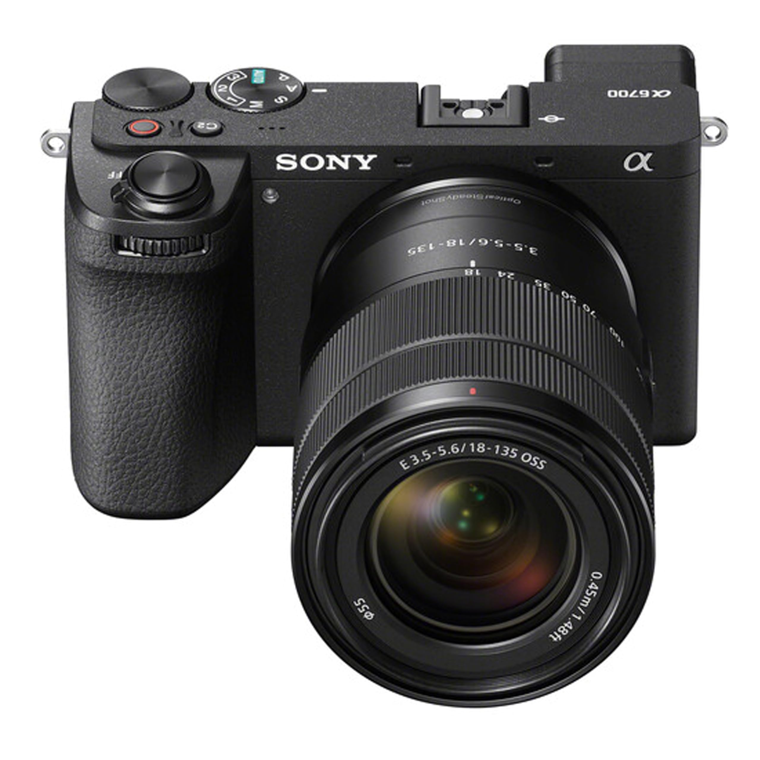 Sony a6700 Mirrorless Camera with 18-135mm Lens + 128GB Pro Speed Memory + Case + Tripod + Software Pack -Proffesional Photo Bundle