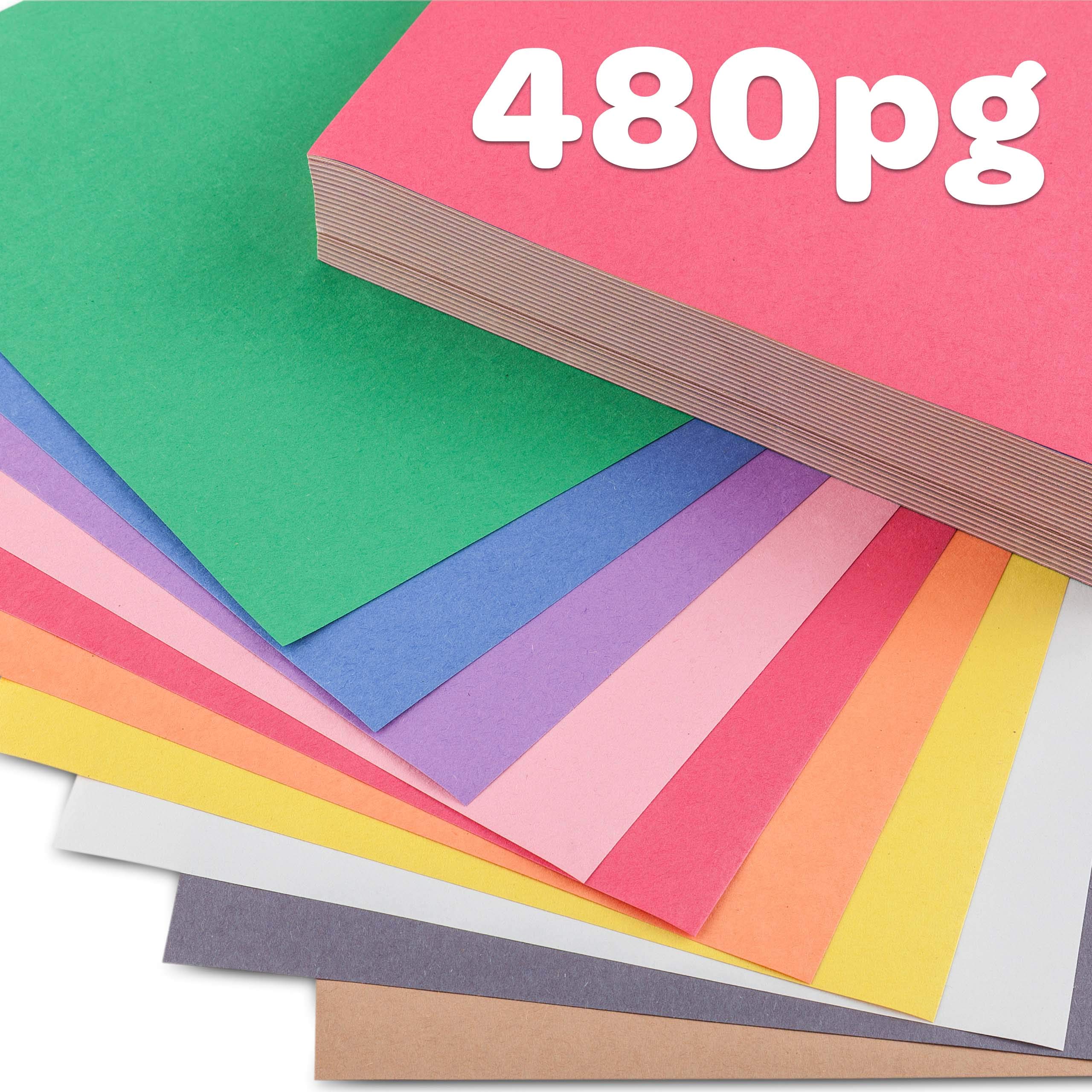 Prang (Formerly SunWorks) Construction Paper, White, 9" x 12", 100 Sheets & Crayola Construction Paper, 240 Count, Bulk School Supplies for Kids, 2-Pack School Paper