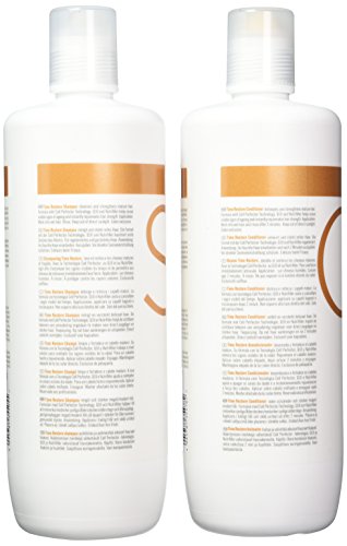 Schwarzkopf BC Time Restore Shampoo and Conditioner Liter Duo, 33.81 Ounce