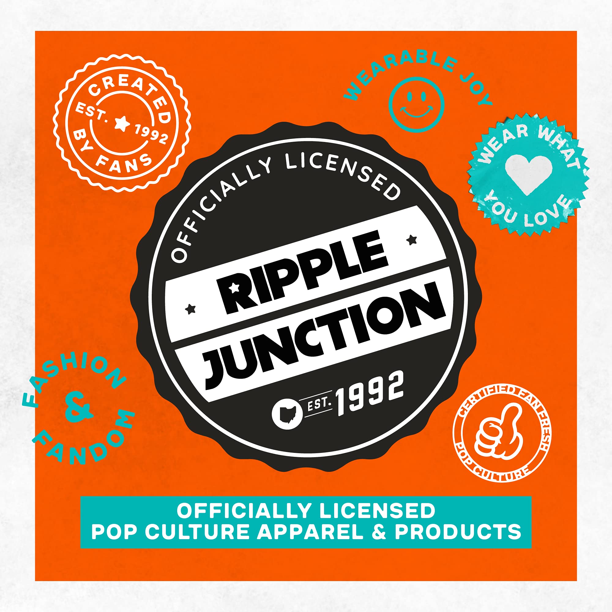 Ripple Junction Atari Men's Short Sleeve T-Shirt Distressed Classic Retro Fuji Logo in Circles Vintage Gaming XL HEA. Navy