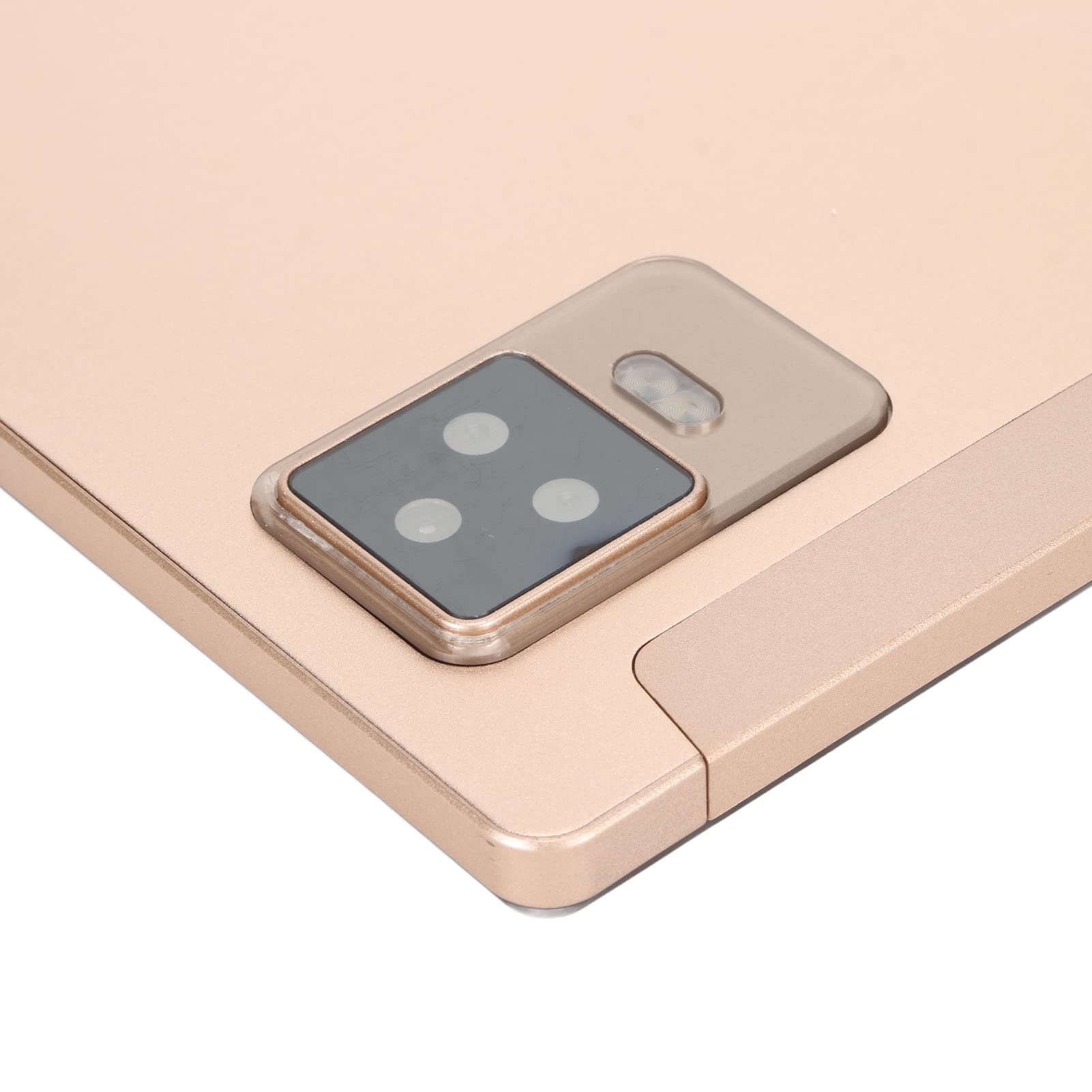 Vikye Android 12 Tablet, 10.1 FHD Display, 8 Core CPU Processor, 6GB RAM 256GB ROM, 3 Card Slots, 5G WiFi Dual Camera Tablet (US Plug 100β240V) (Gold)