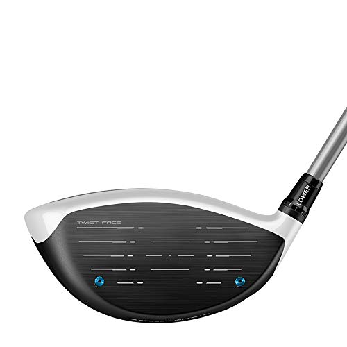 TaylorMade SIM MAX-D Driver, UST Mamiya Helium 5 Shaft, 10.5 Degree Loft, Right Hand, Regular Flex , Black, Titanium, Blue