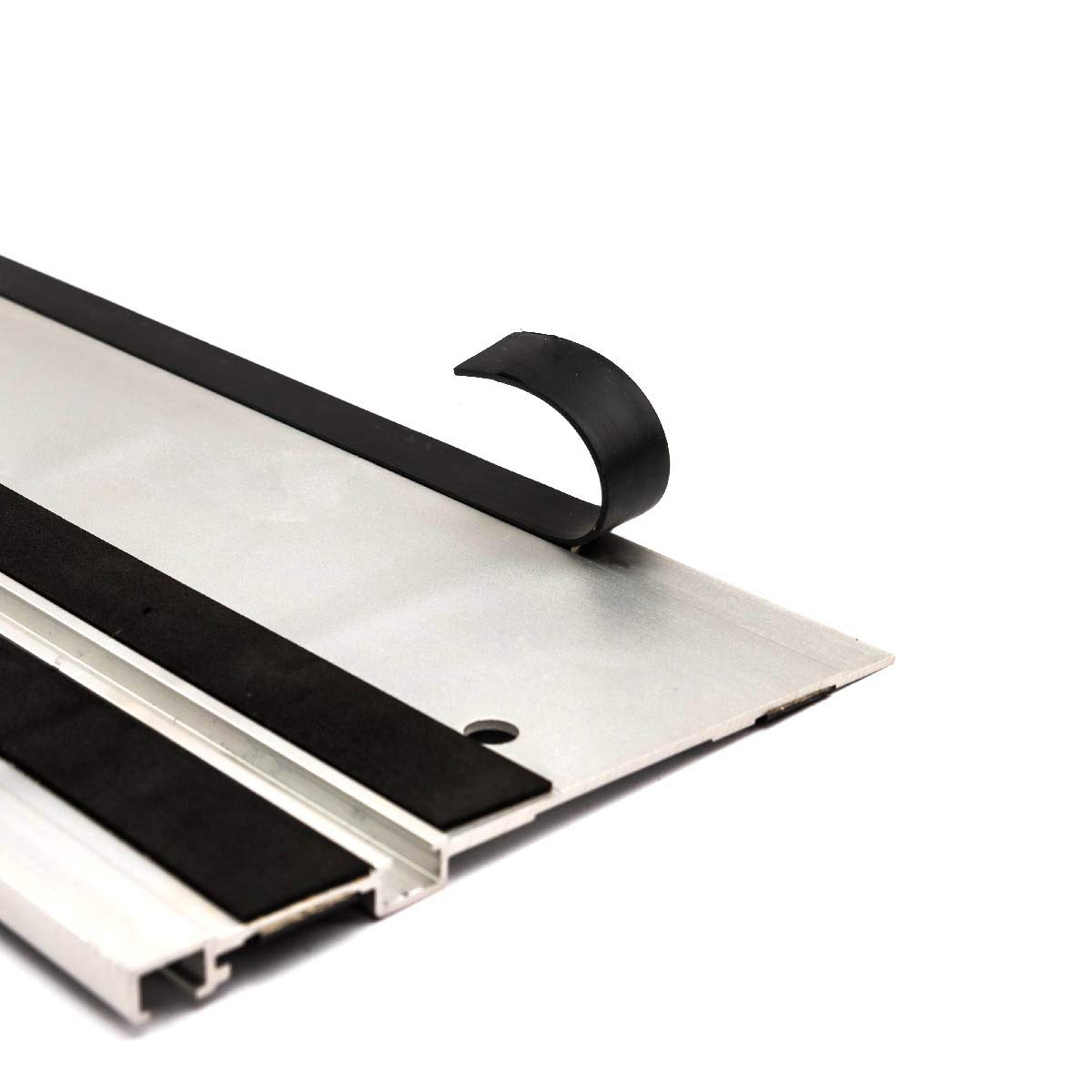 POWERTEC 71153 Track Saw Guide Rail for Makita or Festool Track Saws | 55β Guide | For Perfect Repeatable Rip Cuts| For Optimized Bevel & Straight Cuts