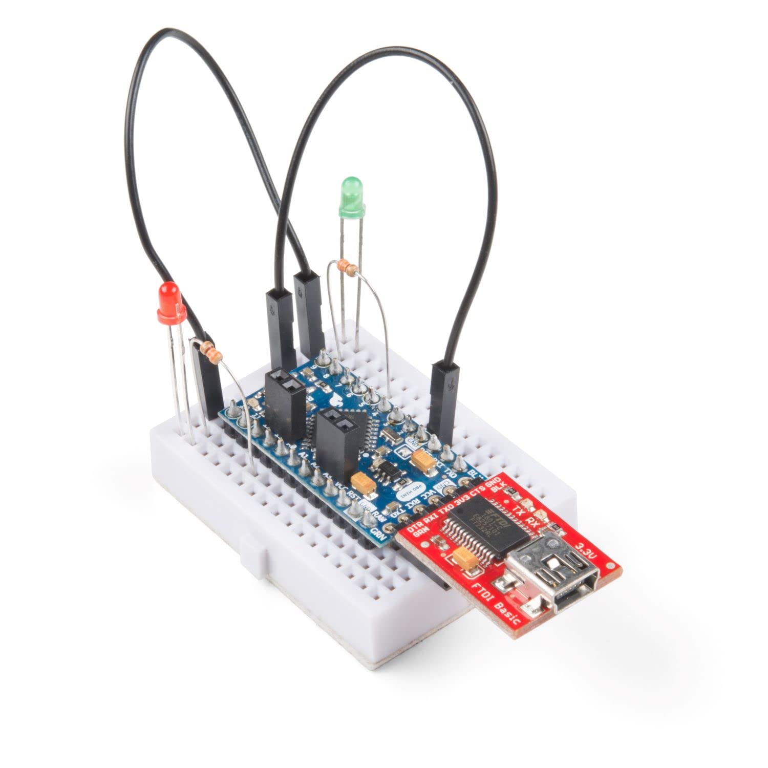 SparkFun Compatible with Arduino Pro Mini Starter Kit - 5V/16MHz - Comes to get a Project Started