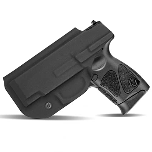 Taurus G3C G2C Holster IWB Kydex Holster Fits Taurus G2C / G3C / Millennium PT111 G2 / PT140 Pistol 9 mm Inside Waistband Concealed Carry Holster Trigger Guard Smooth Draw Adj Retention & Cant