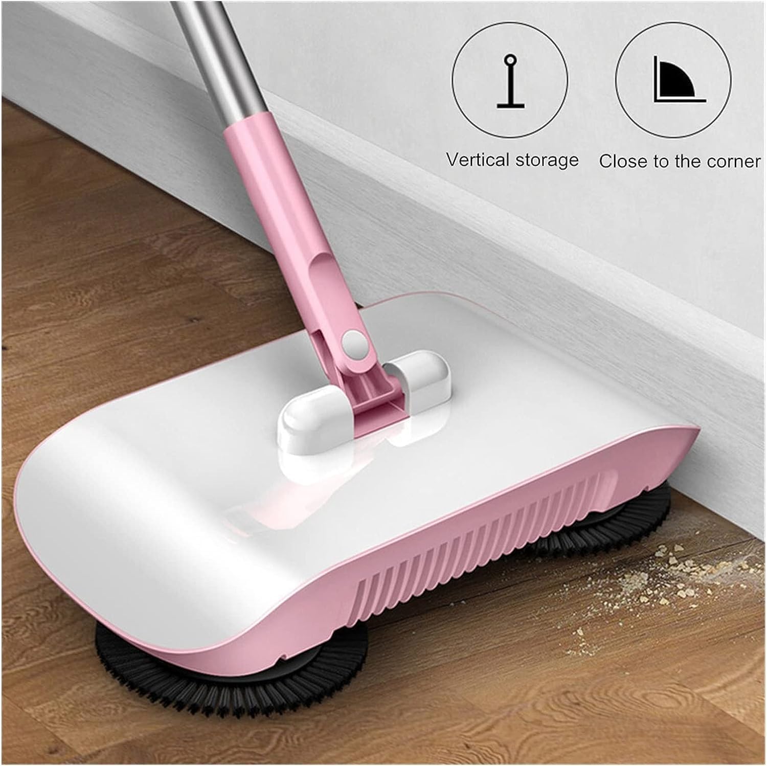 Robot Vacuum,Robot Vacuum Cleaner Wet and Dry Vacuum Broom Robot - Magic Handle Household Electric Floor Mop for Home and Kitchen Cleaning