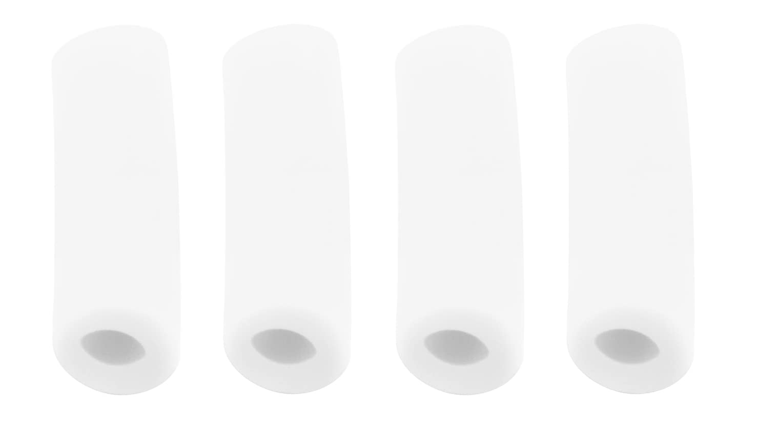 Teak Tuning Standard Fingerboard Pivot Cups, Clear, Pack of 4