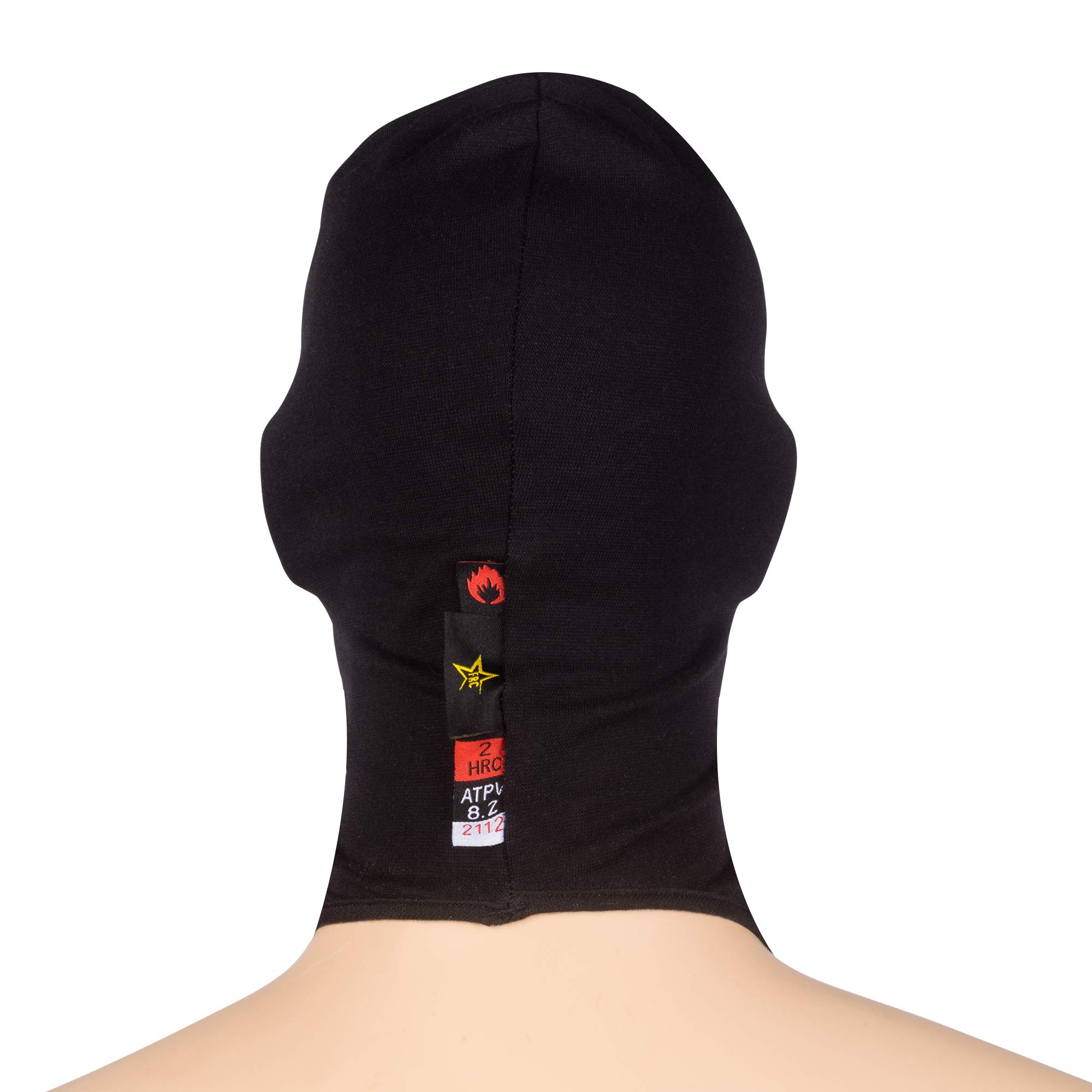 Texas FRC - Flame Resistant Balaclava Protective Face Masks with Filter Pocket - HRC 2-100% Cotton Lightweight - FRC Mask (Black)