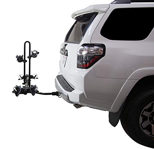 Saris Freedom Bike Hitch Car Rack, 2-Bicycle Carrier, Black