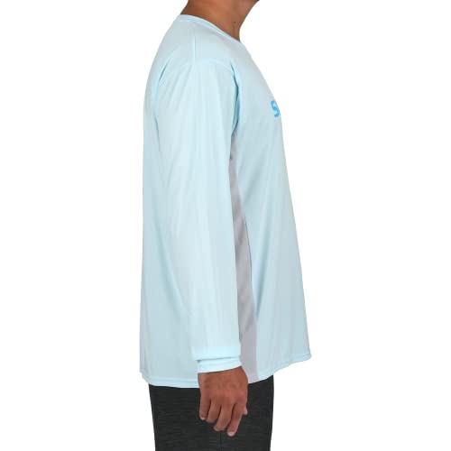 Shimano Inc. SHM LS TECH TEE Carbon LG